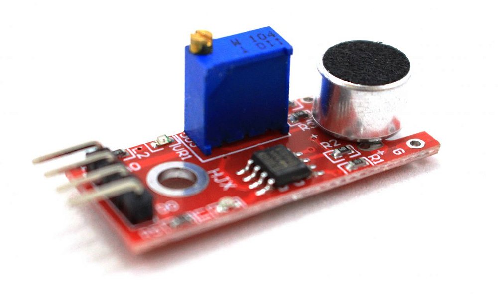 Módulo Sensor Som Ky-038 Detector Sonoro Para Arduino - Armazém da Elétrica
