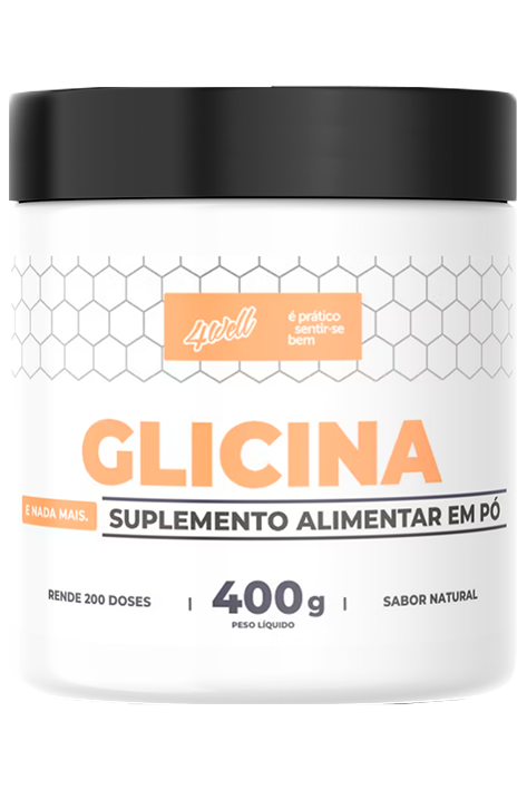 Glicina 400g - Suplemento Versátil para Apoiar a Saúde e o Bem-Estar ...