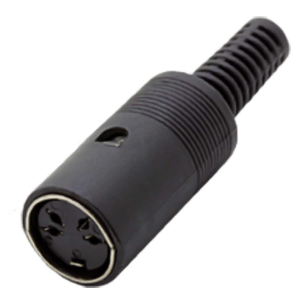 Conector 4 Pinos Padrão DIN Femea Lado Cabo - ON ELETRICA - Melhores ...