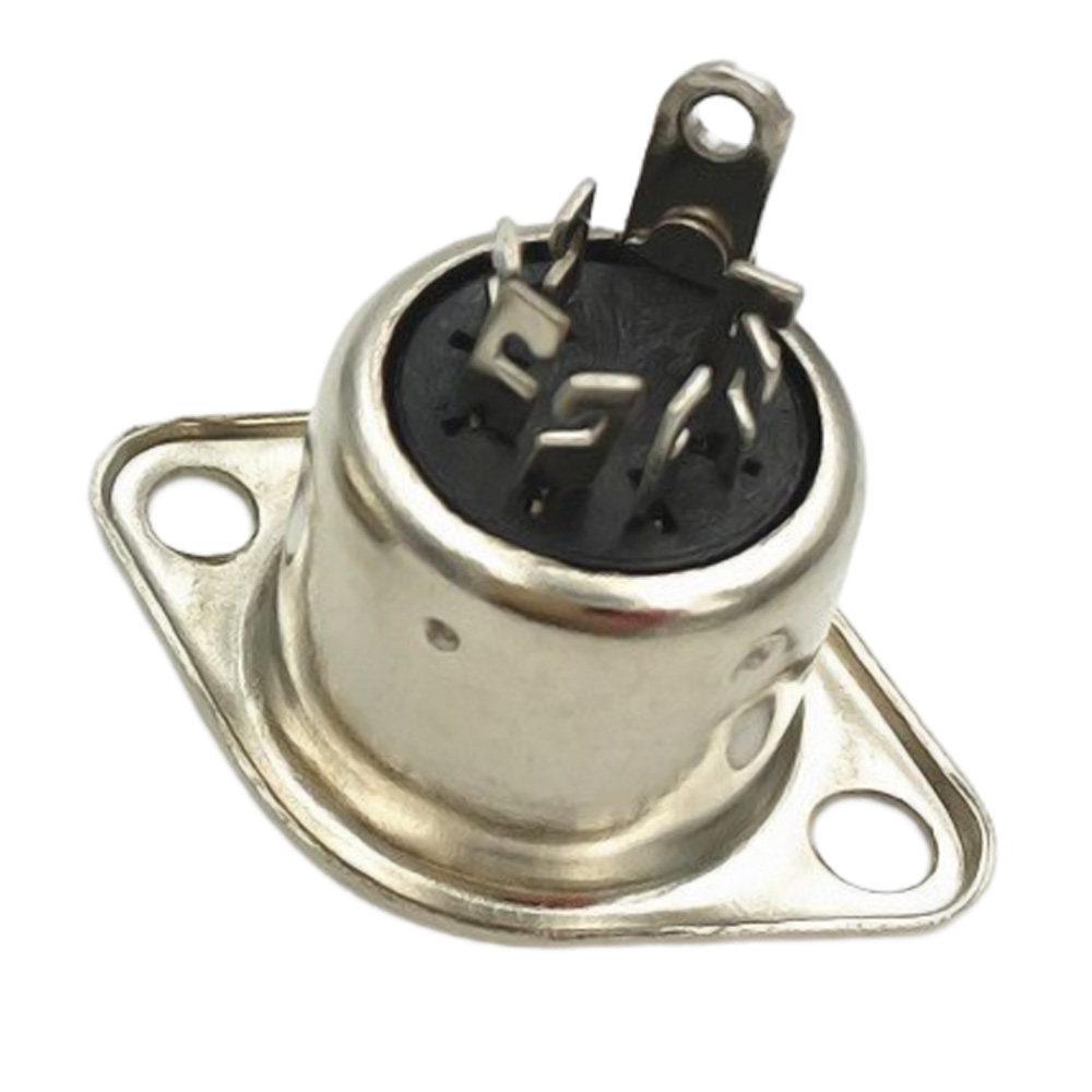 Conector 7 Pinos Padrão DIN Femea Lado Painel - ON ELETRICA - Melhores ...