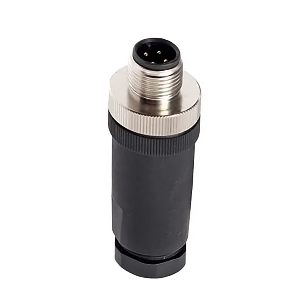 Conector 4 Pinos M12 Reto PG9 Macho Lado Cabo - ON ELETRICA - Melhores ...