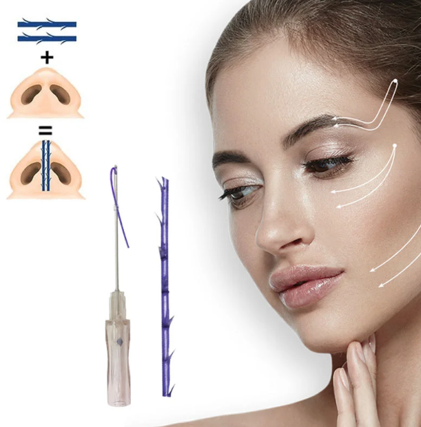 Fio Pdo Cog Nose 4D 19G x 60MM Espiculado (8 Unidades) -Loyoderm ...