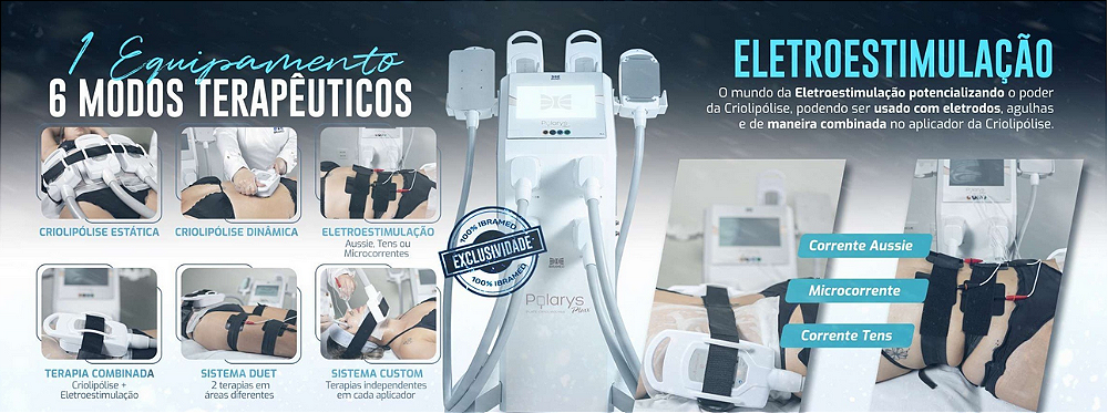 Polarys Plaxx - Aparelho de Criolipólise e Eletroestimulação - IBRAMED ...