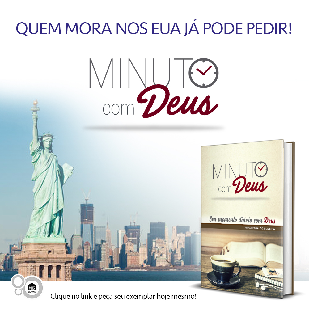 Minuto com Deus Edvaldo Oliveira - Editora UPBooks