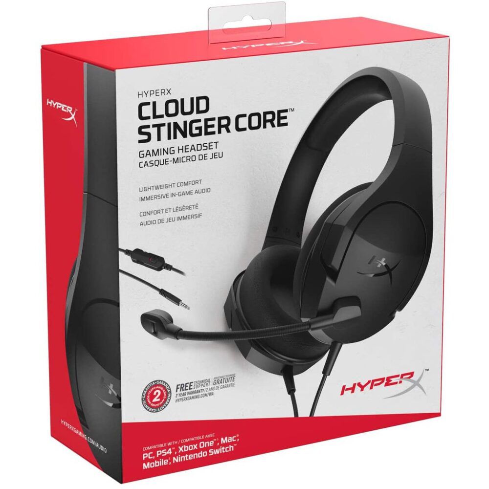 Hyperx Cloud Stinger Core 7.1 www.espiaogames .br