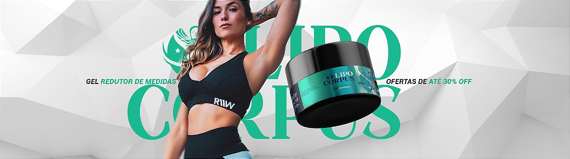 Lipo Corpus | Gel Redutor de Medidas e Anti Celulite