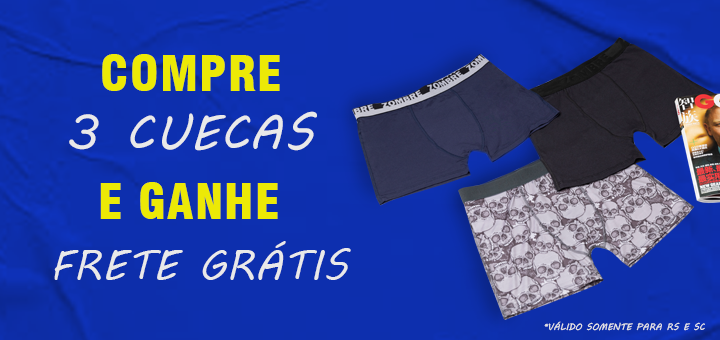 Loja Zombre - Underwear Masculino