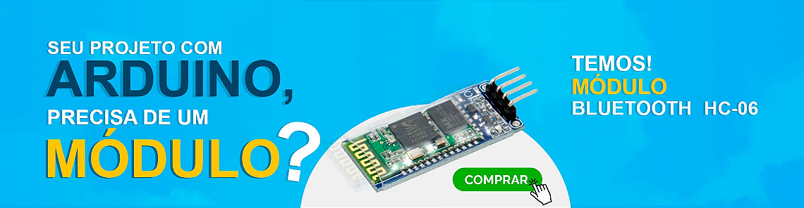 Arduino, Shields, Módulos e Sensores no Baú da Eletrônica