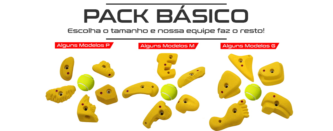 BOLT HOLDS - Agarras para Escalada Esportiva