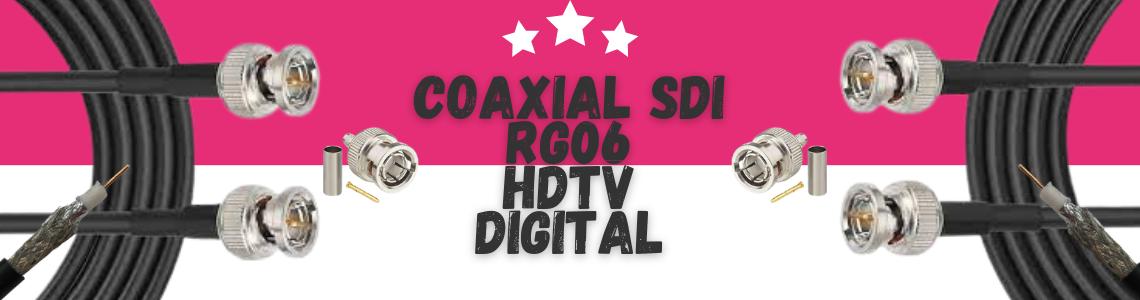 Cabo Coaxial Flexível RF 4mm + Bipolar (2x26AWG) - Rosse Cabos