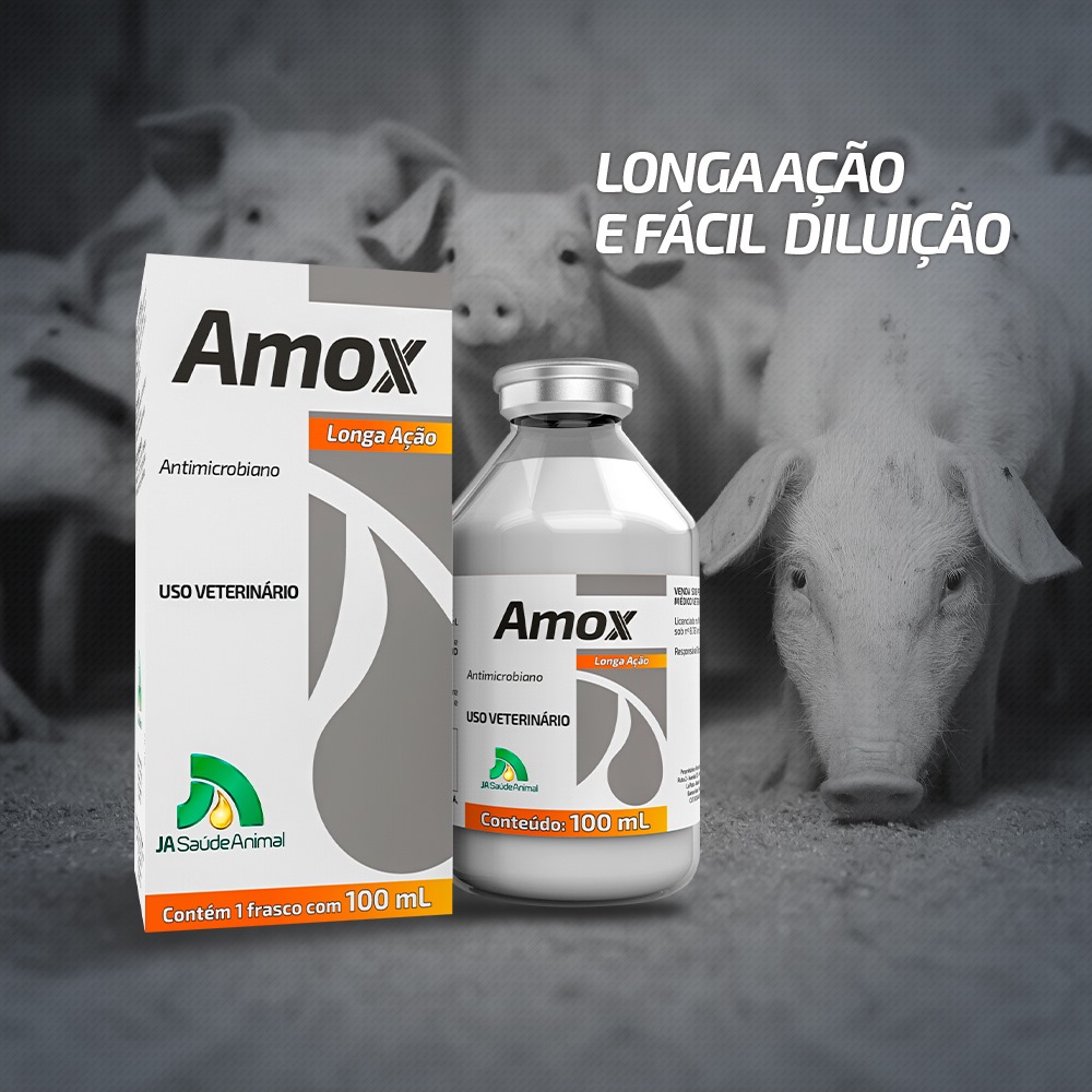 AMOX JA 100 ML - VANGUARDA DO AGRO