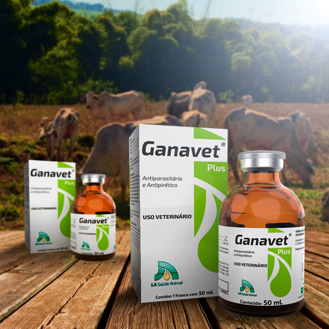 GANAVET PLUS 30ML JA - VANGUARDA DO AGRO