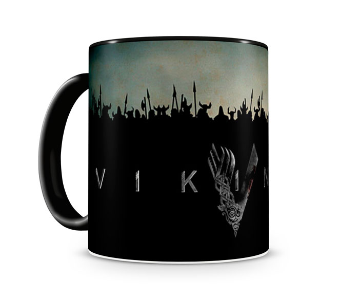Caneca Vickings II Black - Camicado