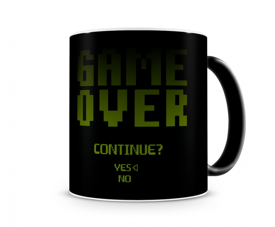 Caneca Mágica Game Over Continue - Camicado