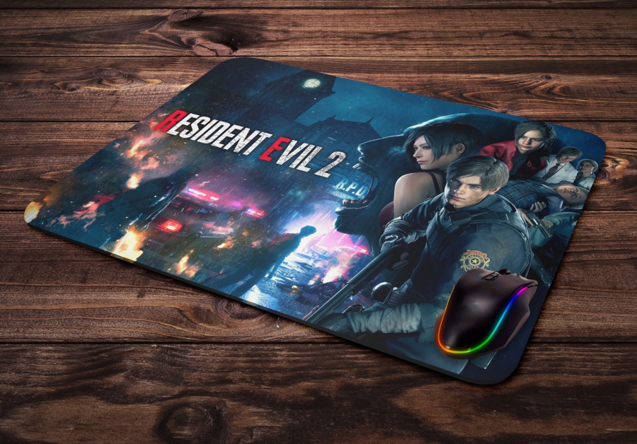 Mouse pad Gamer Resident Evil 2 - Camicado