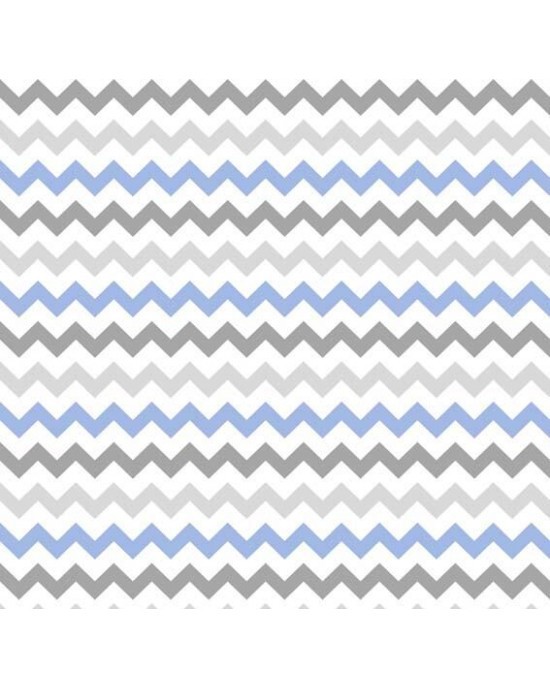 Chevron Roxo E Azul