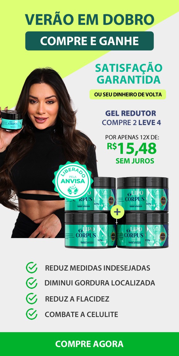 Lipo Corpus | Gel Redutor de Medidas e Anti Celulite