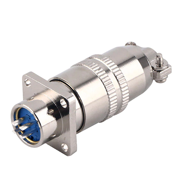Conector 4 Pinos Circular Engate Rápido Conjunto Macho E Fêmea - ON ...