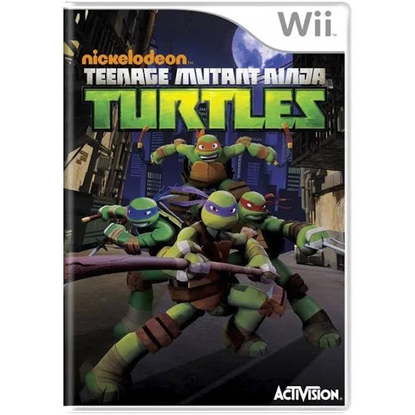 Teenage mutant ninja turtles wii game store