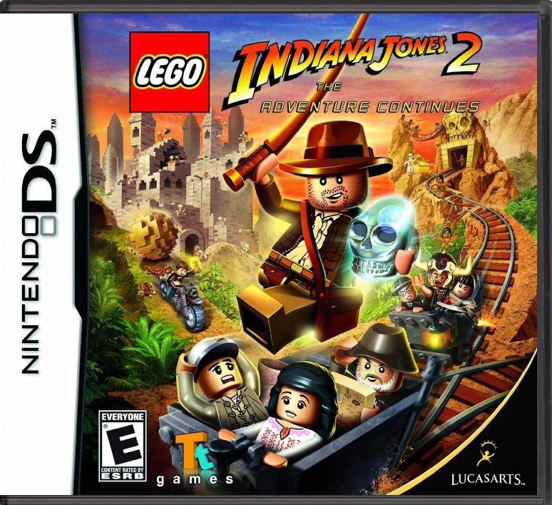 Jogo Lego Indiana Jones 2 The Adventure Continues Ds Europeu