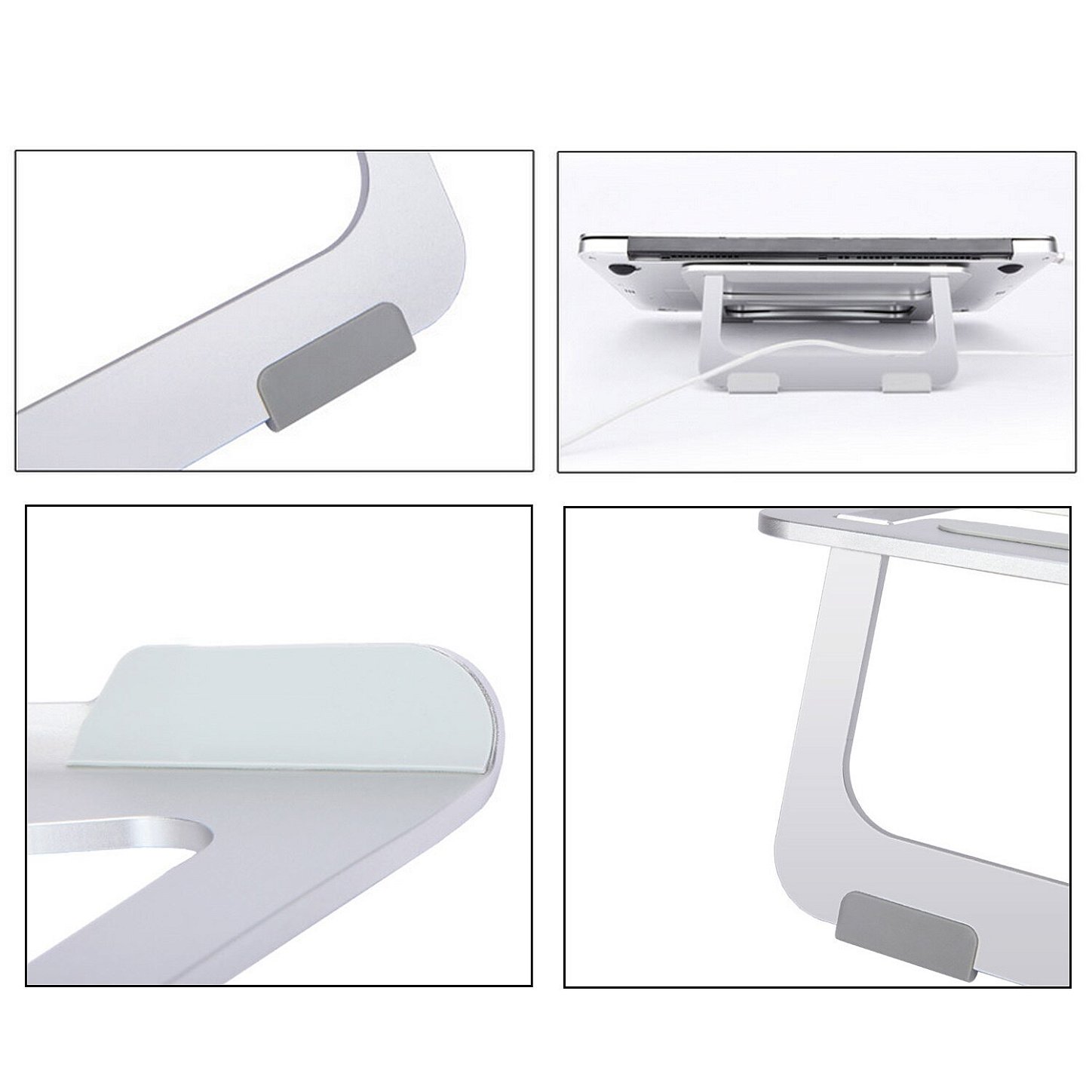 Suporte Base Para Notebook e Macbook Em Alumínio - WR ACESSÓRIOS & CIA