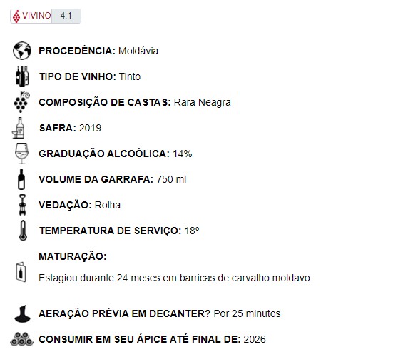 Gitana Rara Neagra IGP | Vinhos Collection - Vinhos Collection - Vinhos ...