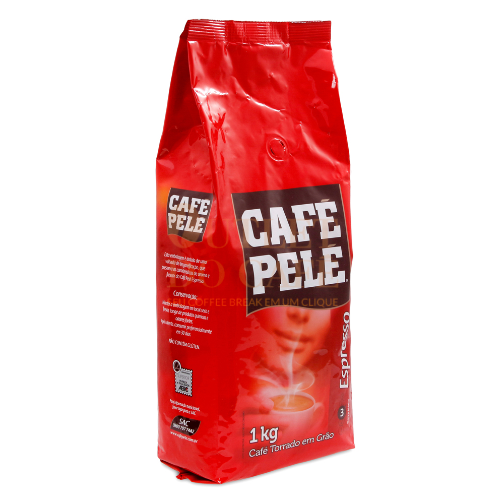 cafe-pele-em-graos-1kg - Outlet do Café
