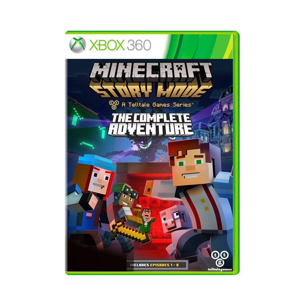 Jogo Minecraft Story Mode The Complete Adventure e na Dino Games Dino Games