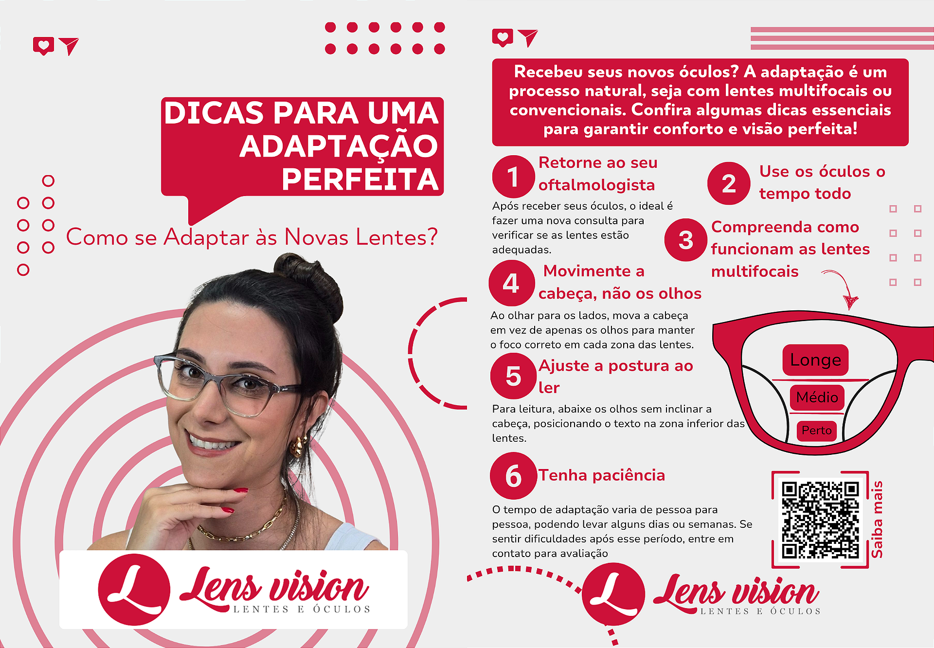 Lentes multifocais - Dicas para adaptação (Blog) - Lens Vision l Ótica ...