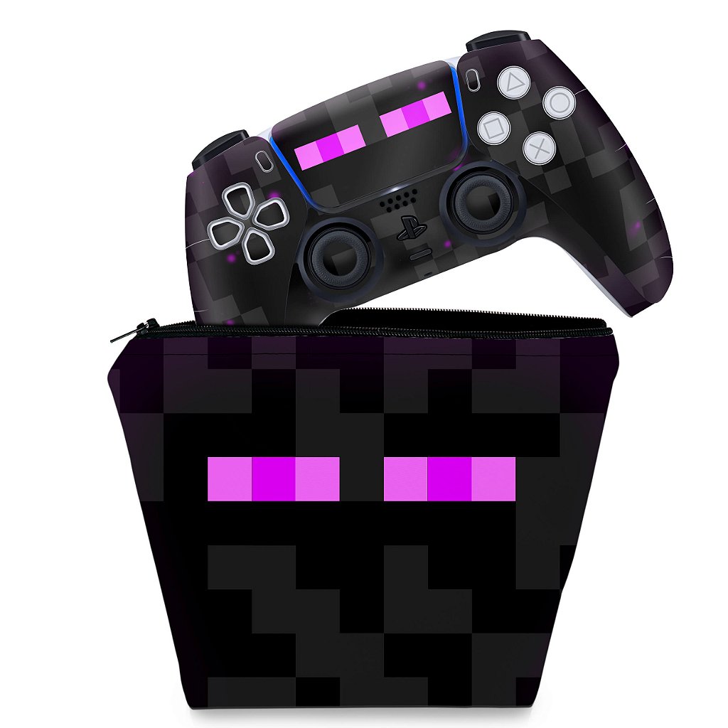 Kit Capa Case E Skin Controle PS4 Modelo 403 Pop Arte Skins