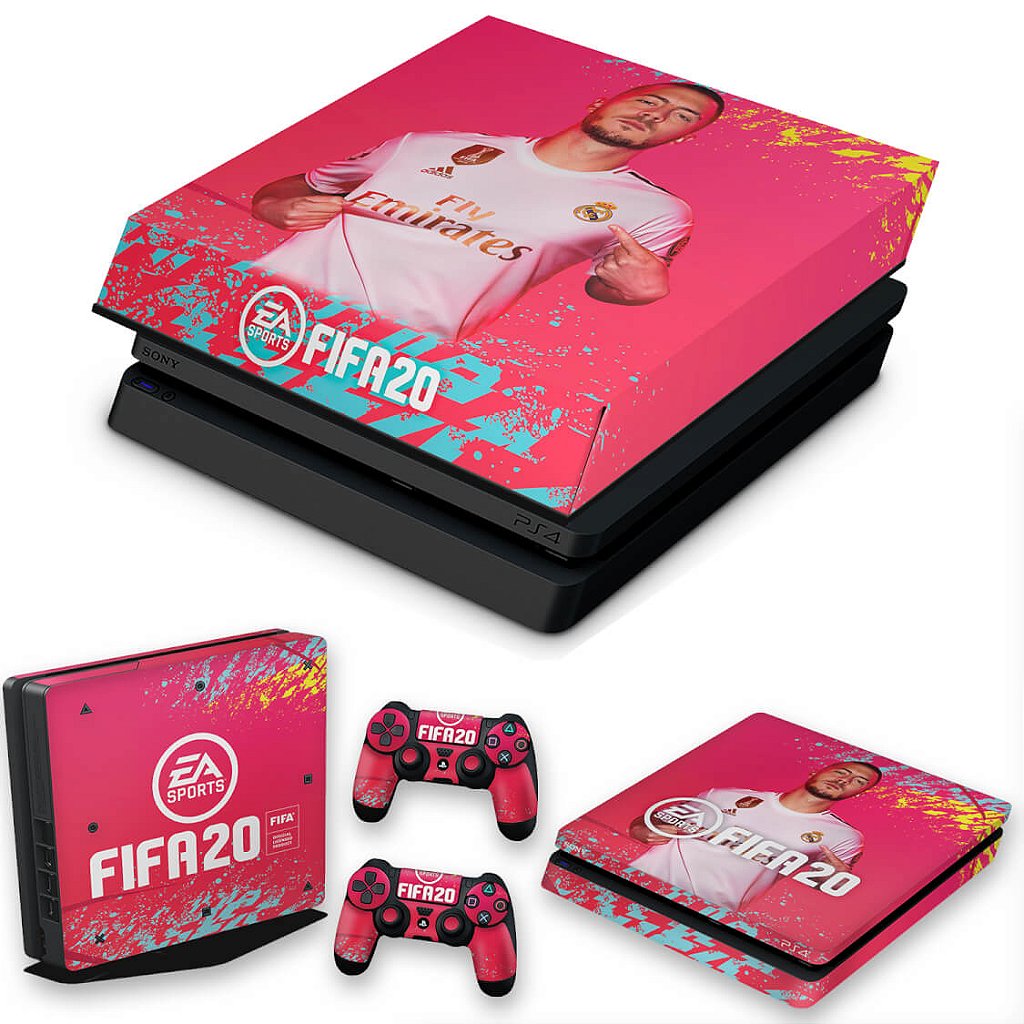 Skin Adesivo Para PS4 Slim FIFA 20