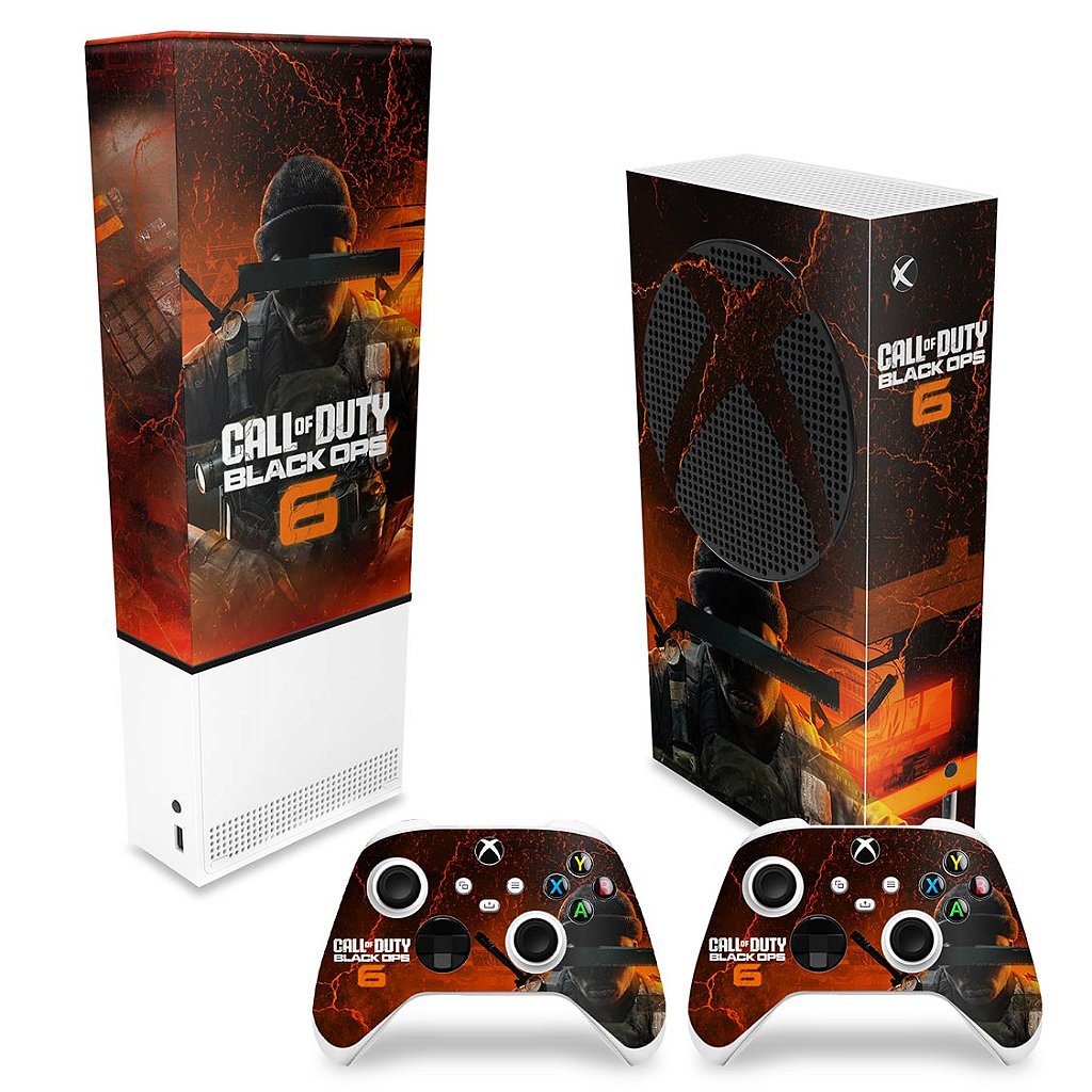 Skin Xbox Series S Vertical Adesivo Call Of Duty Black Ops 6