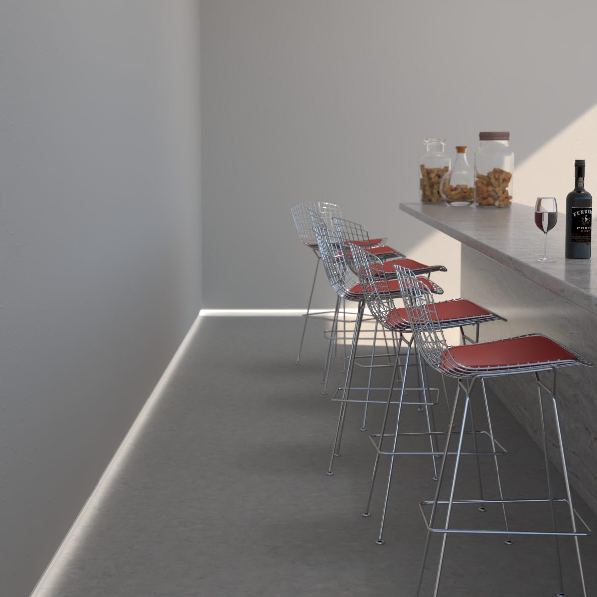 Rodapé Invertido 3m LHD com nicho para LED para embutimento em - Compre ...