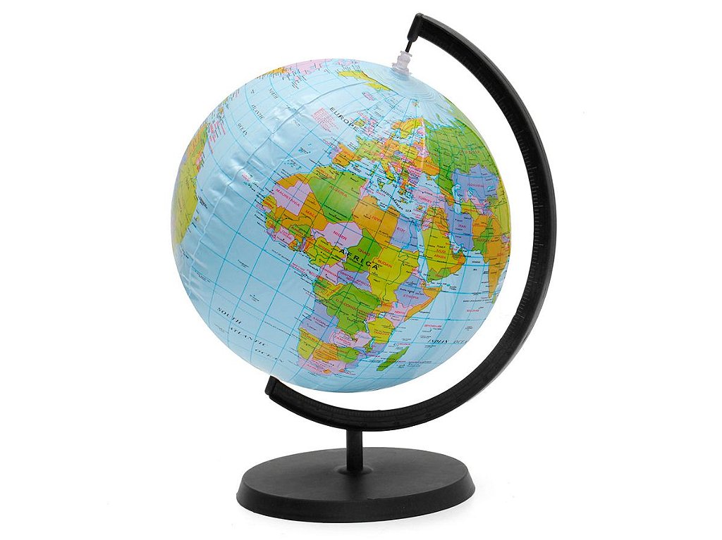 Rotulado Globo Do Mundo Globo Terrestre Preto Branco Imagens