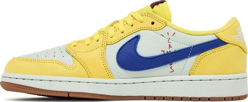 AIR JORDAN 1 LOW OG SP ' CANARY ' X TRAVIS SCOTT - Os AIR JORDAN 1 LOW OG SP ' CANARY ' X TRAVIS SCOTT - Os