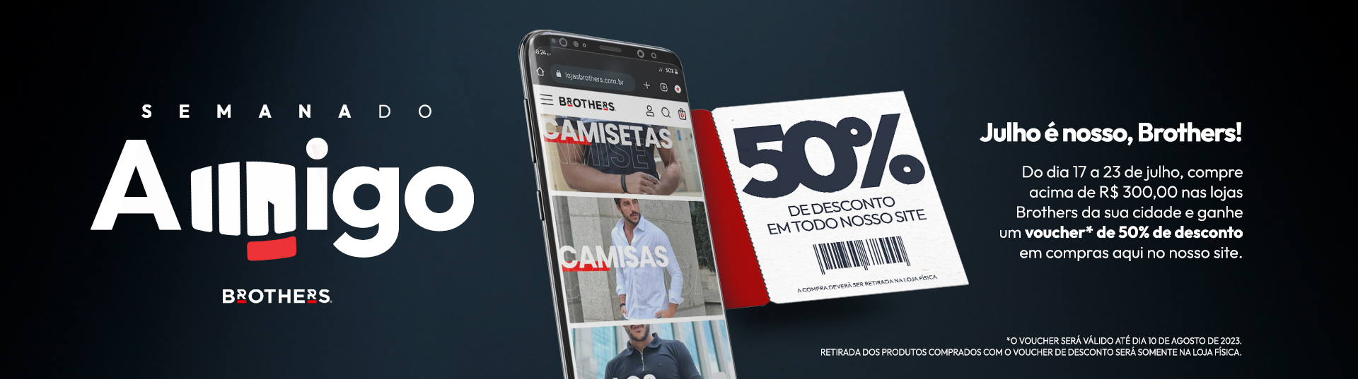 Lojas Brothers - Moda Masculina