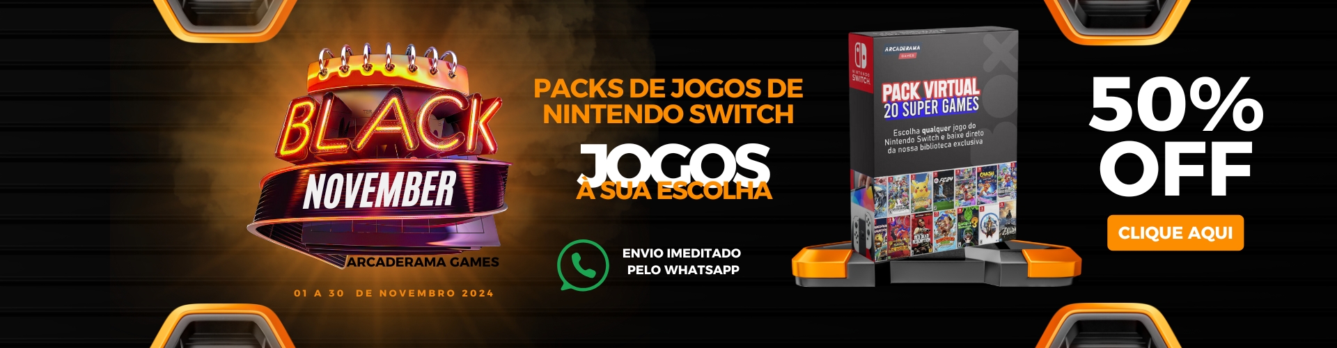 Games para nintendo switch desbloqueado - ARCADERAMA GAMES