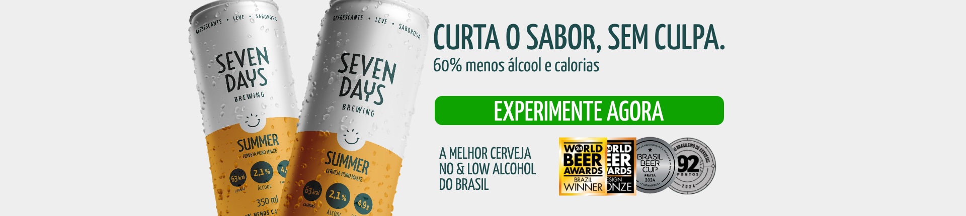Cervejaria Seven Days - Celebre a vida todos os dias