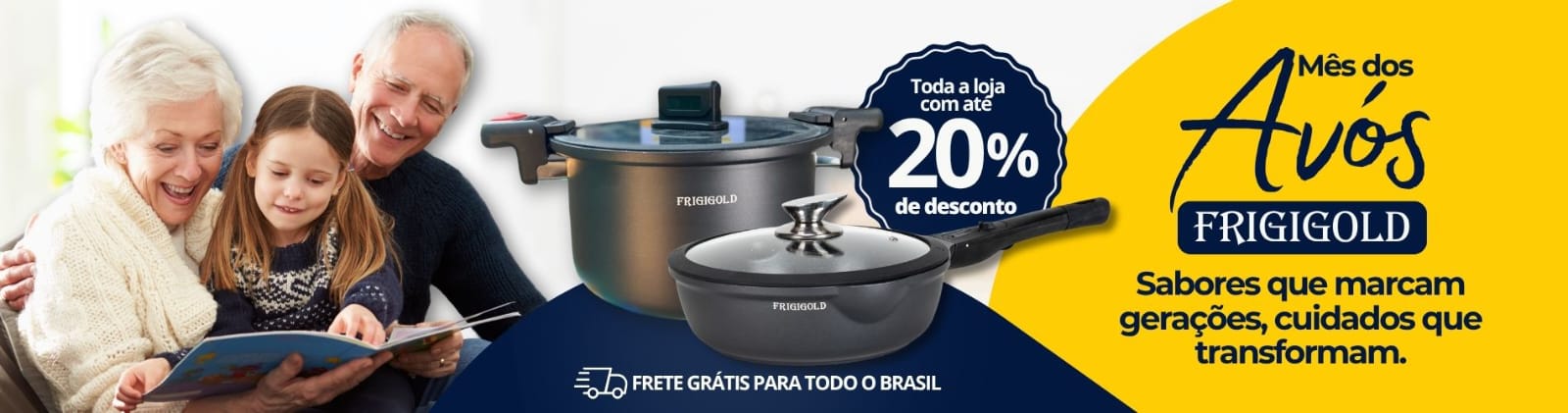 Black Friday Frigigold - Compre Conjunto 4 Peças e Ganhe a Wok 20cm ...