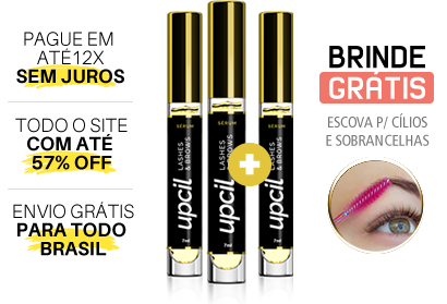 Upcil - Sérum para Crescimento dos Cílios e Sobrancelhas