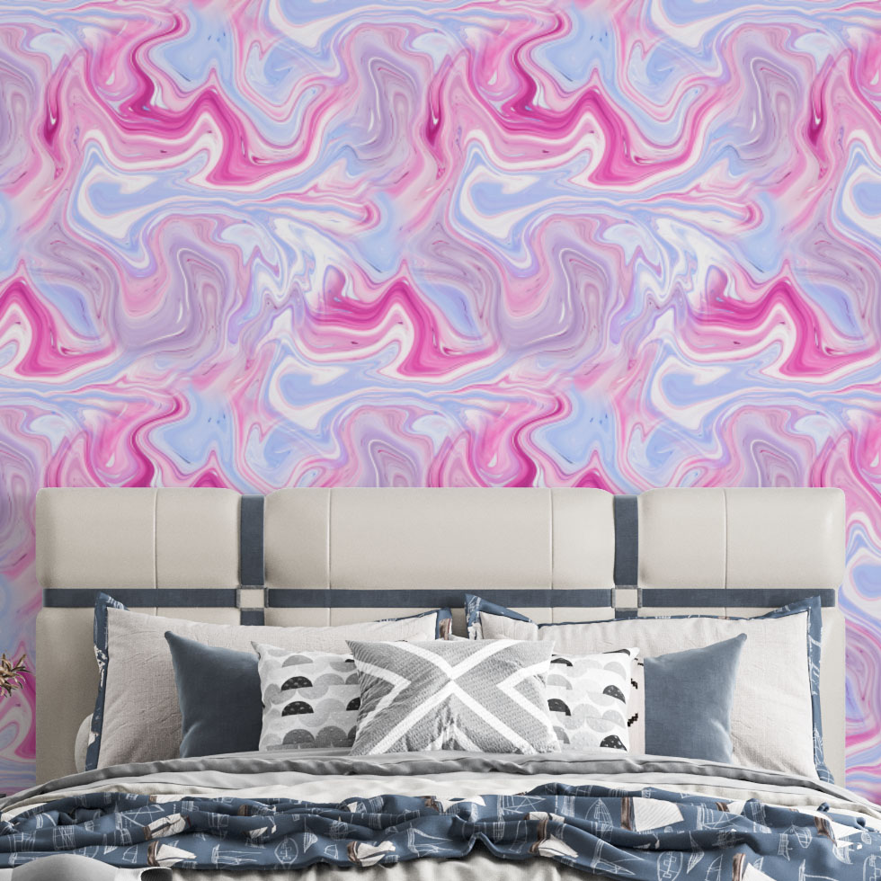 Papel De Parede Roxo Rosa