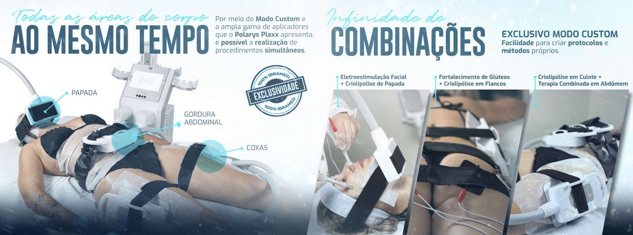 Polarys Plaxx - Aparelho de Criolipólise e Eletroestimulação - IBRAMED ...