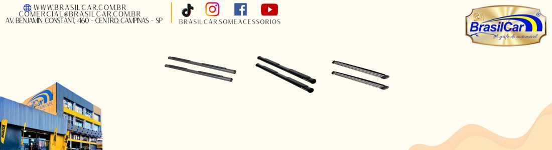 Estribo Tradicional - Brasilcar Shopping do Automóvel - Som e ...