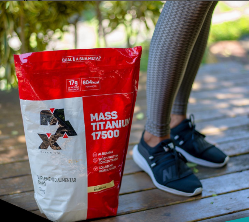Mass Titanium 17500 Hipercalórico (3Kg) Max Titanium (Val26/02/25 ...