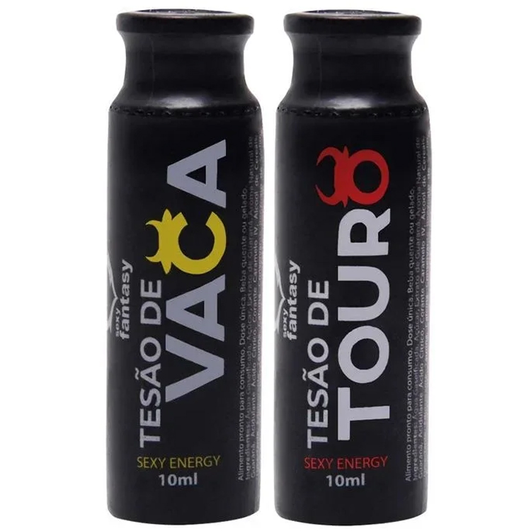 Kit Estimulante Natural Tesão De Vaca Tesão De Touro Sex Shop🍒