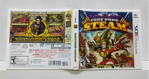 Code Name Steam Nintendo 3DS Semi Novo Carvalho Games
