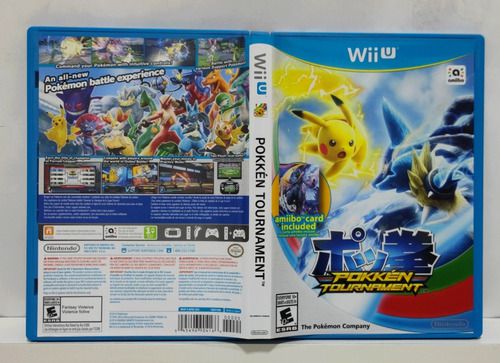 Pokken Tournament Nintendo Wii U Semi Novo Carvalho Games