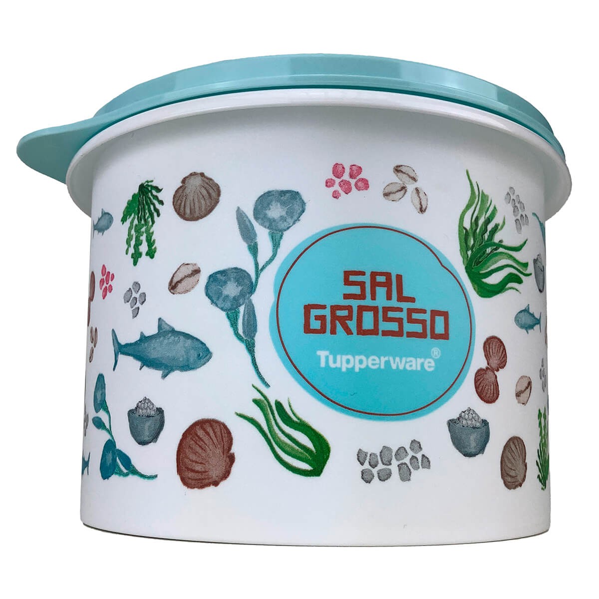 Tupperware Caixa Sal Grosso Floral 1 kg - Comprar Tupperware Online ...