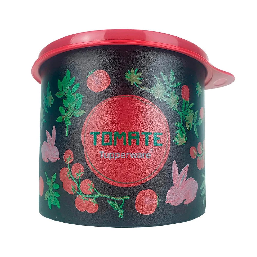 Tupperware Pote Redondinha Molho de Tomate Floral 500ml - Comprar ...