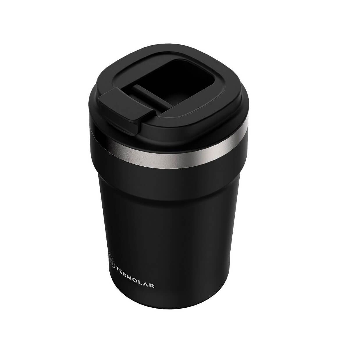 Copo Térmico Inox 380ml Uniq Preto - Termolar - Comprar Tupperware ...
